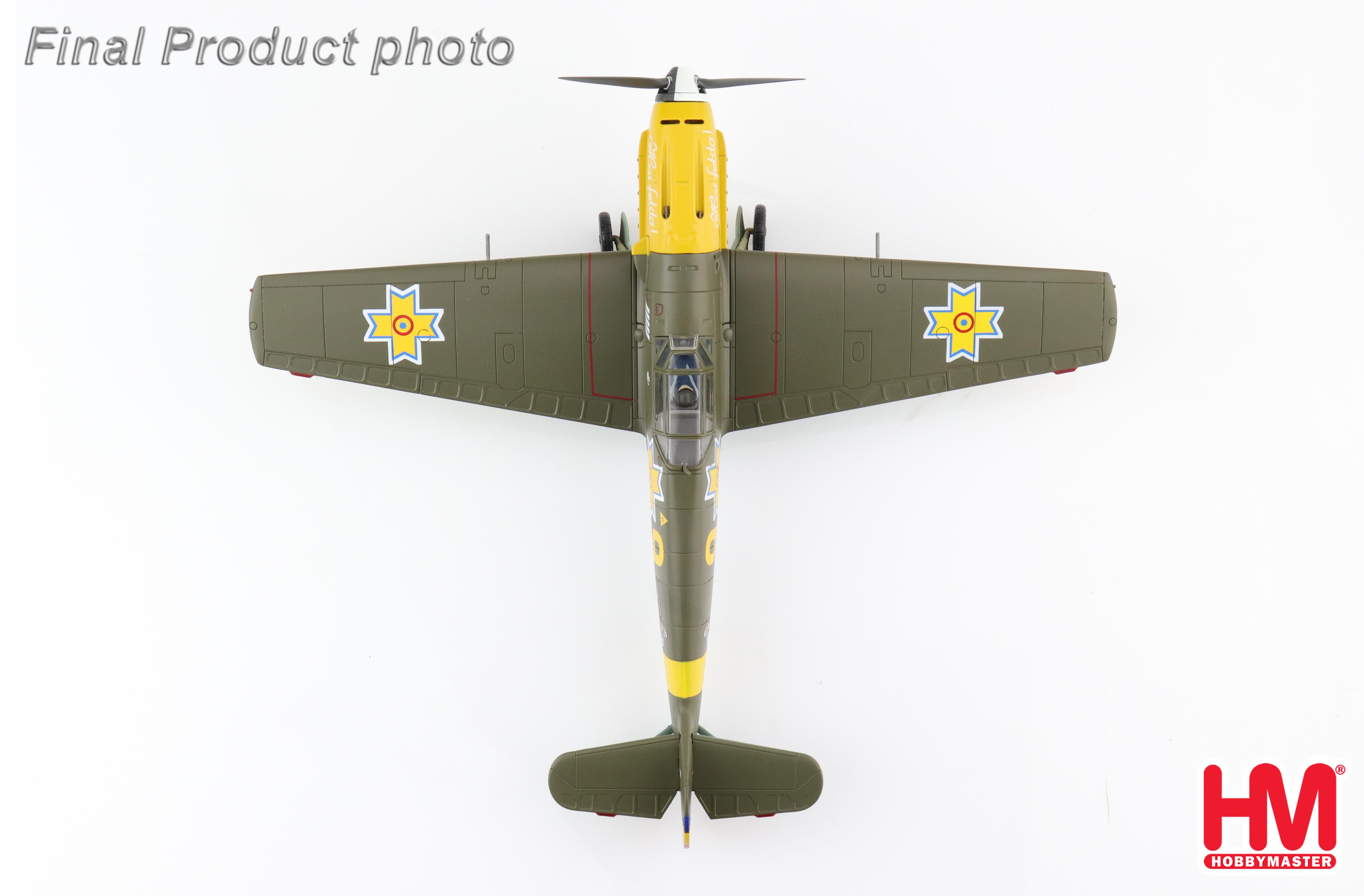 BF 109E-3 "Hai Fetito" No.9, Lt. loan Di Cesare, Grupul 7, Romanian Air Force, Karpovka ...